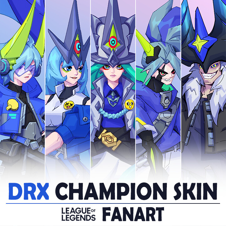 ArtStation - DRX CHAMPION SKIN FANRAT