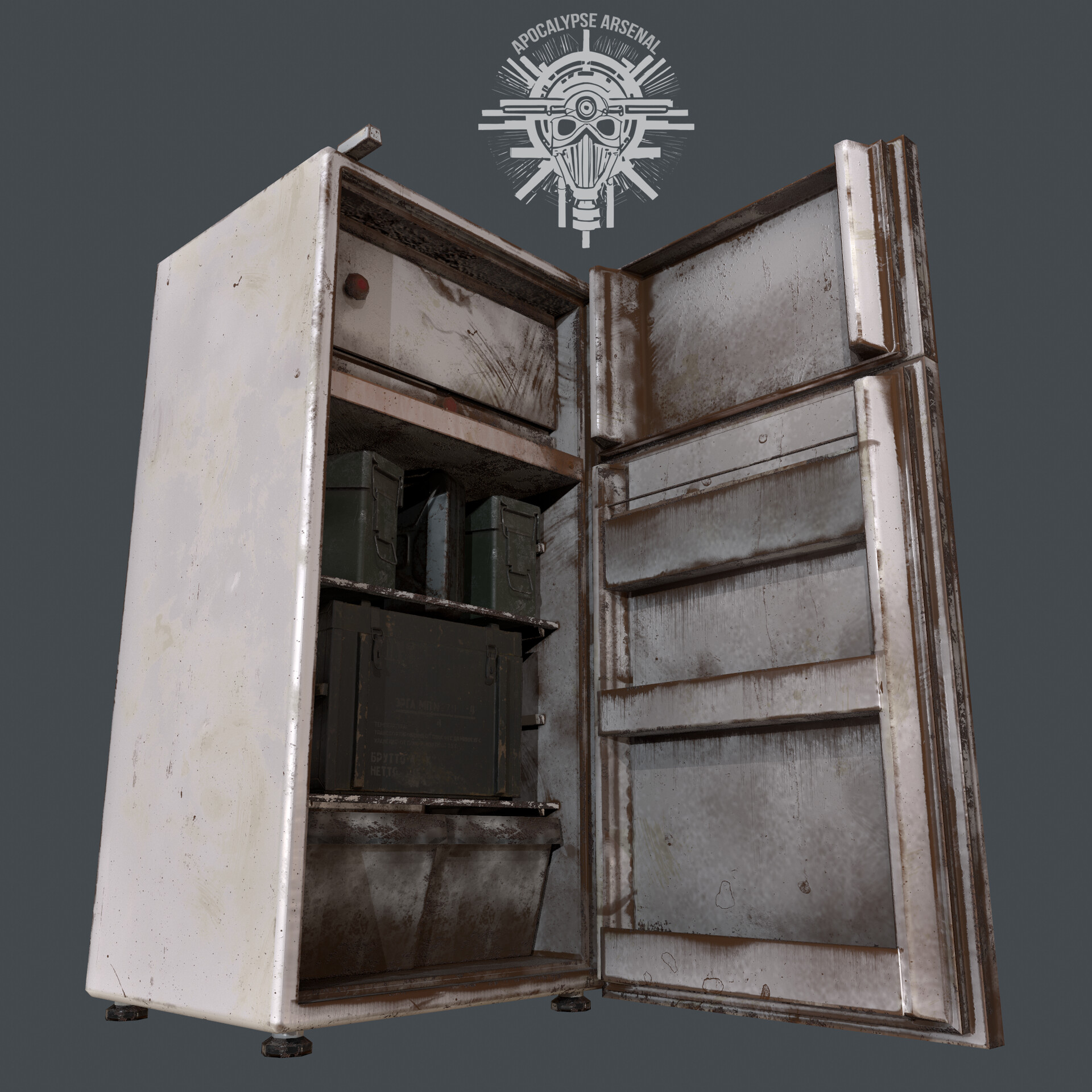 ArtStation - Fridge with Ammo