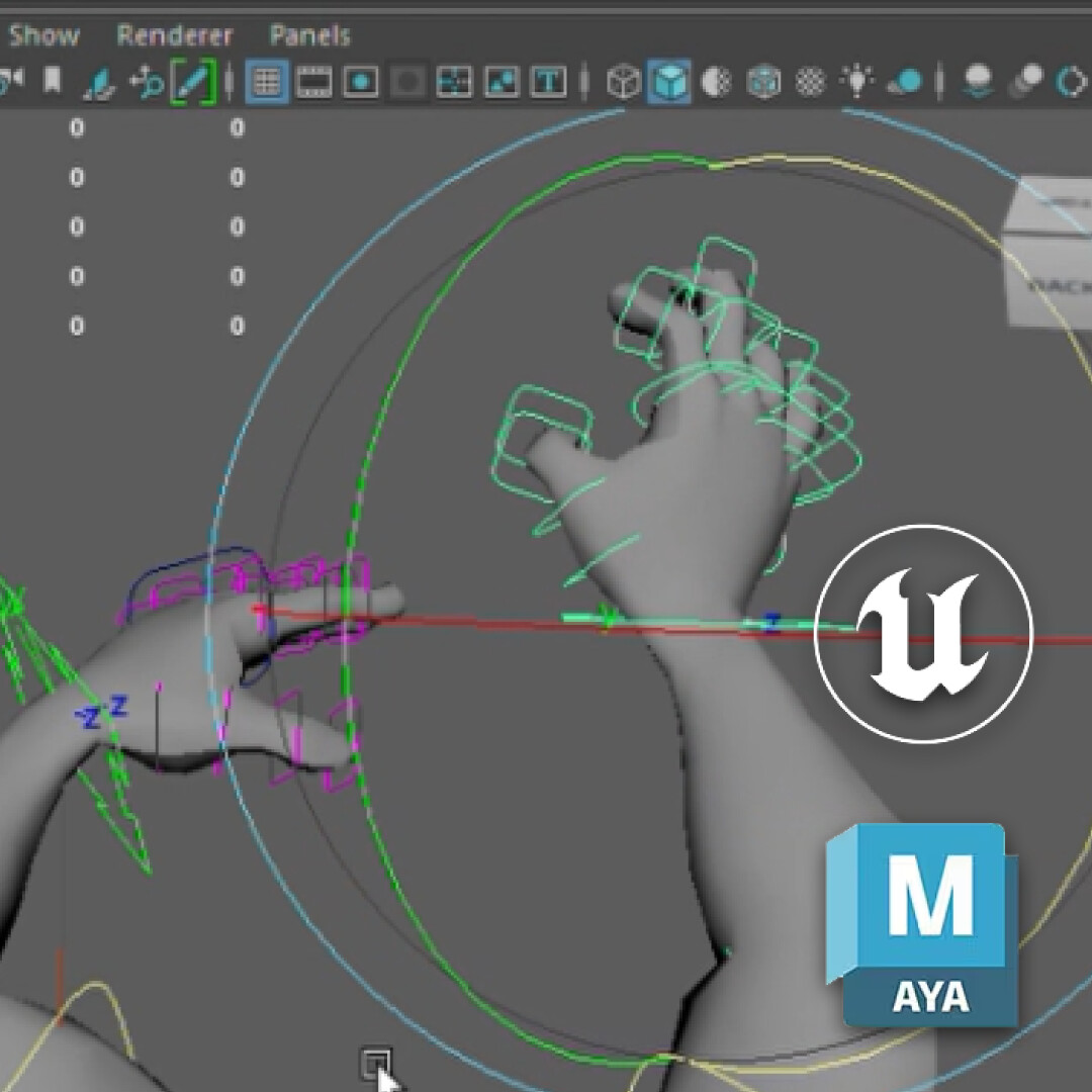 ArtStation - Hand rigging and animation for Pestilence