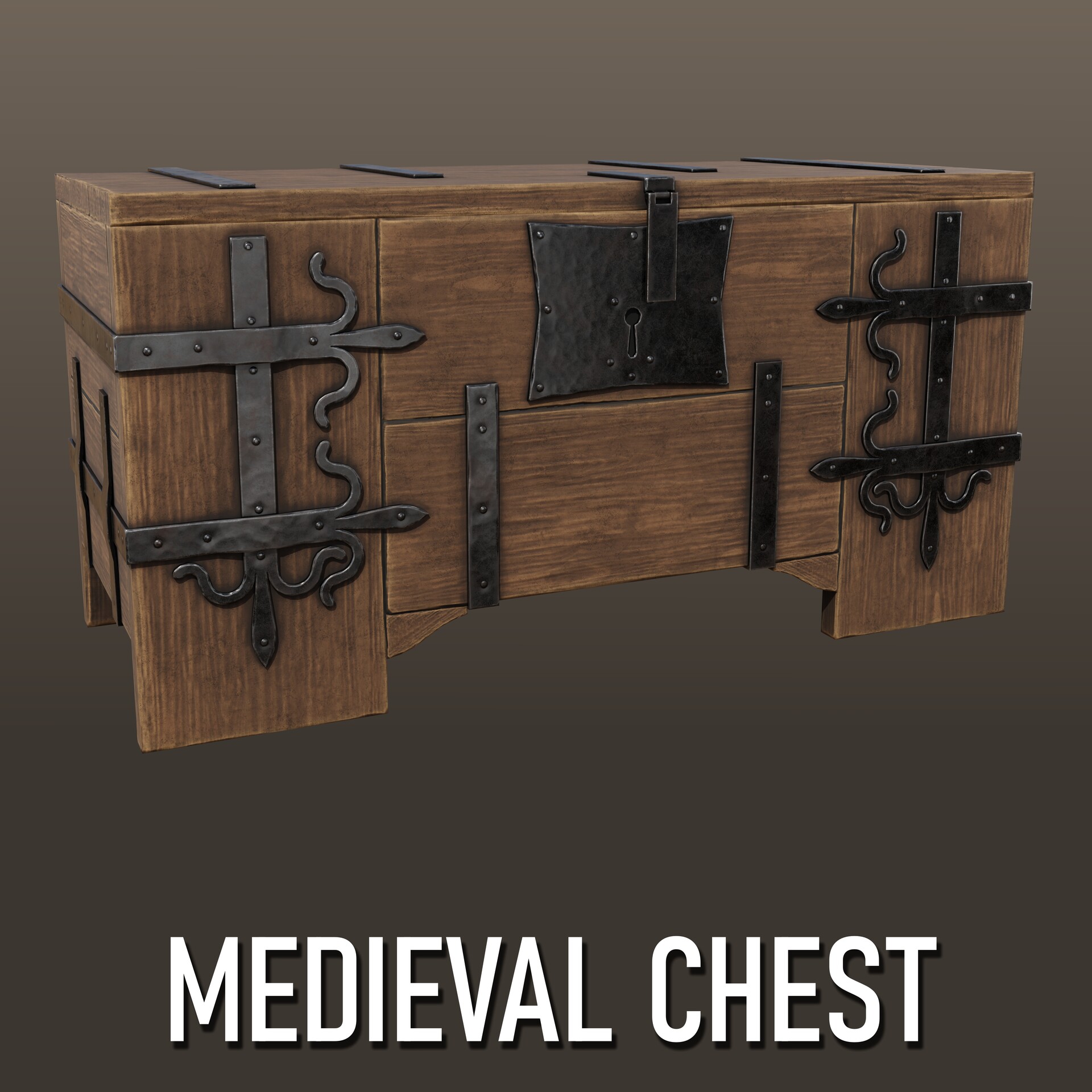 ArtStation - Medieval Chest
