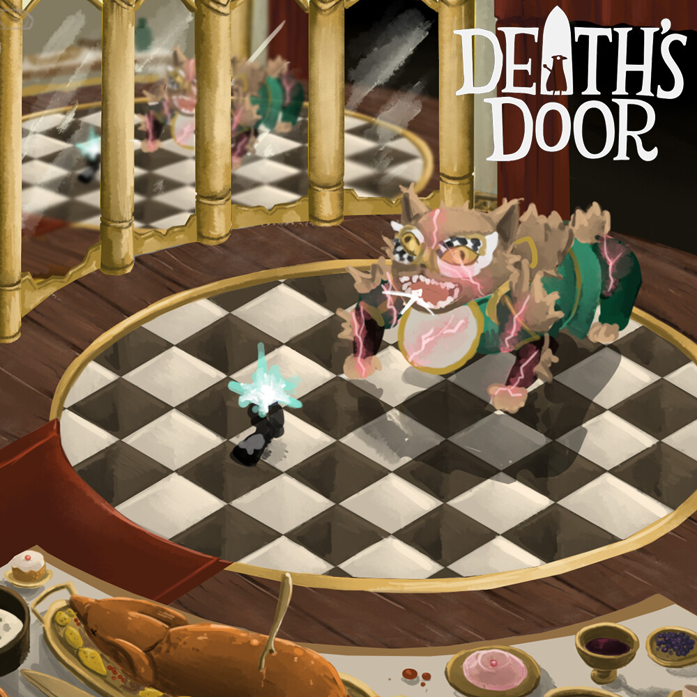 ArtStation - "Death's Door" 's Area Concept (Exercise)