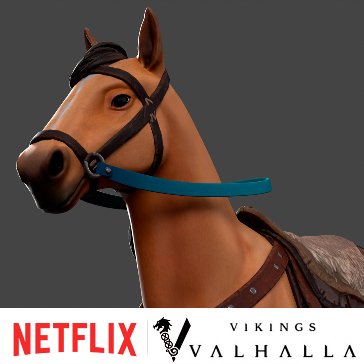 ArtStation - Vikings Valhalla - Horse