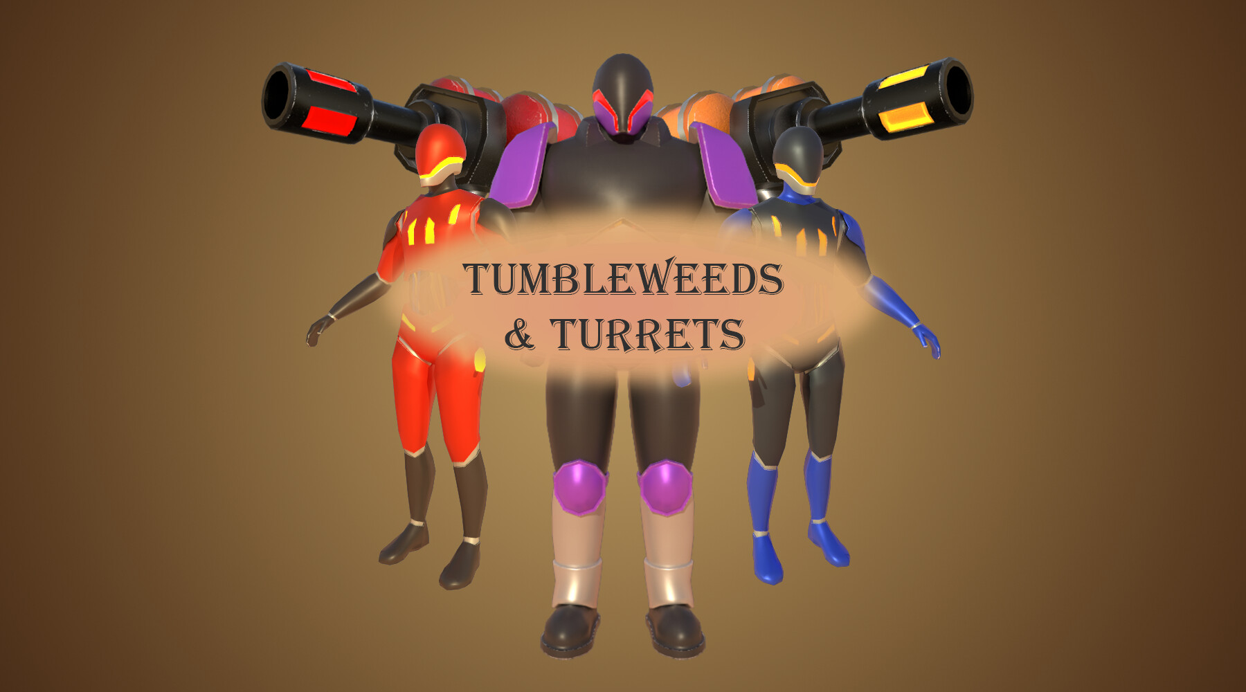 ArtStation - Tumbleweeds & Turrets | Characters and Weapons