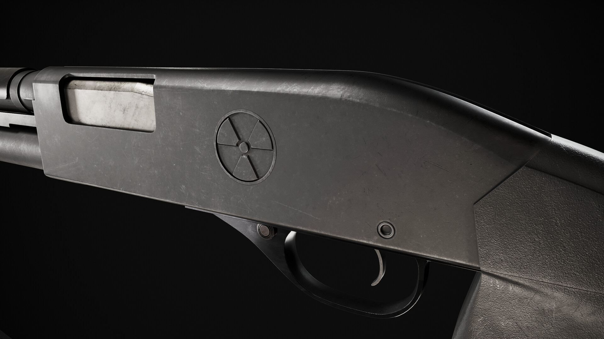 ArtStation - Winchester 1300 Defender (Duke Nukem 3D Shotgun)