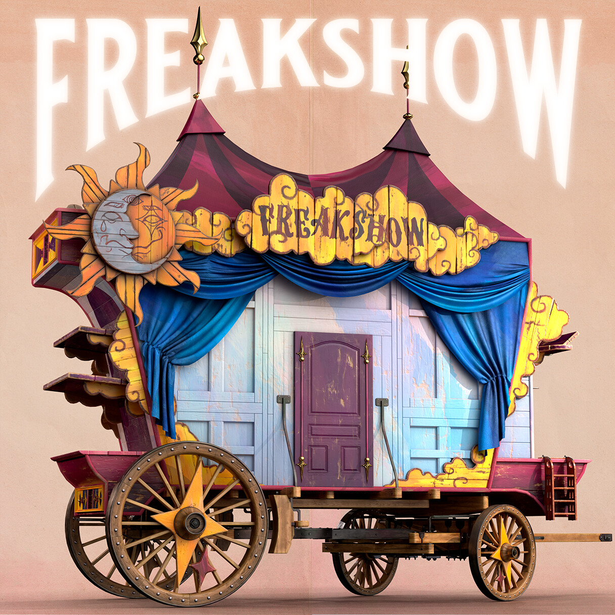 ArtStation - Freakshow - Caravan Showcase
