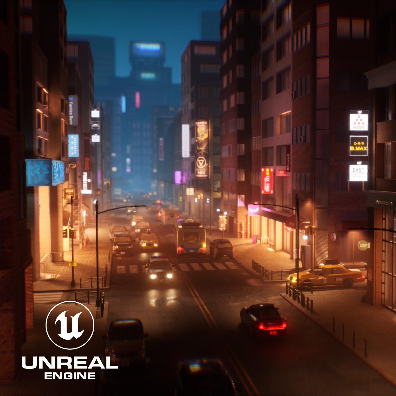 ArtStation - Spider-Verse-inspired Street