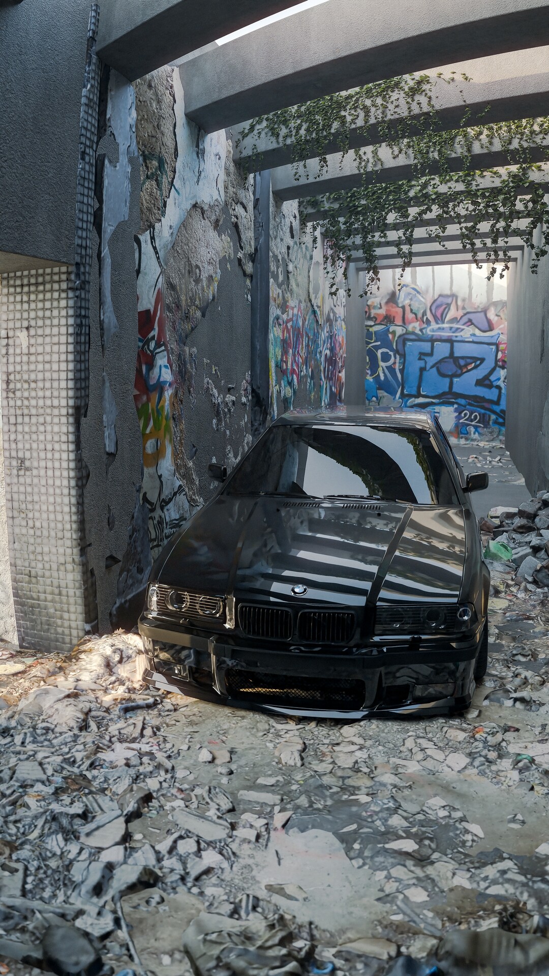 ArtStation - BMW E36