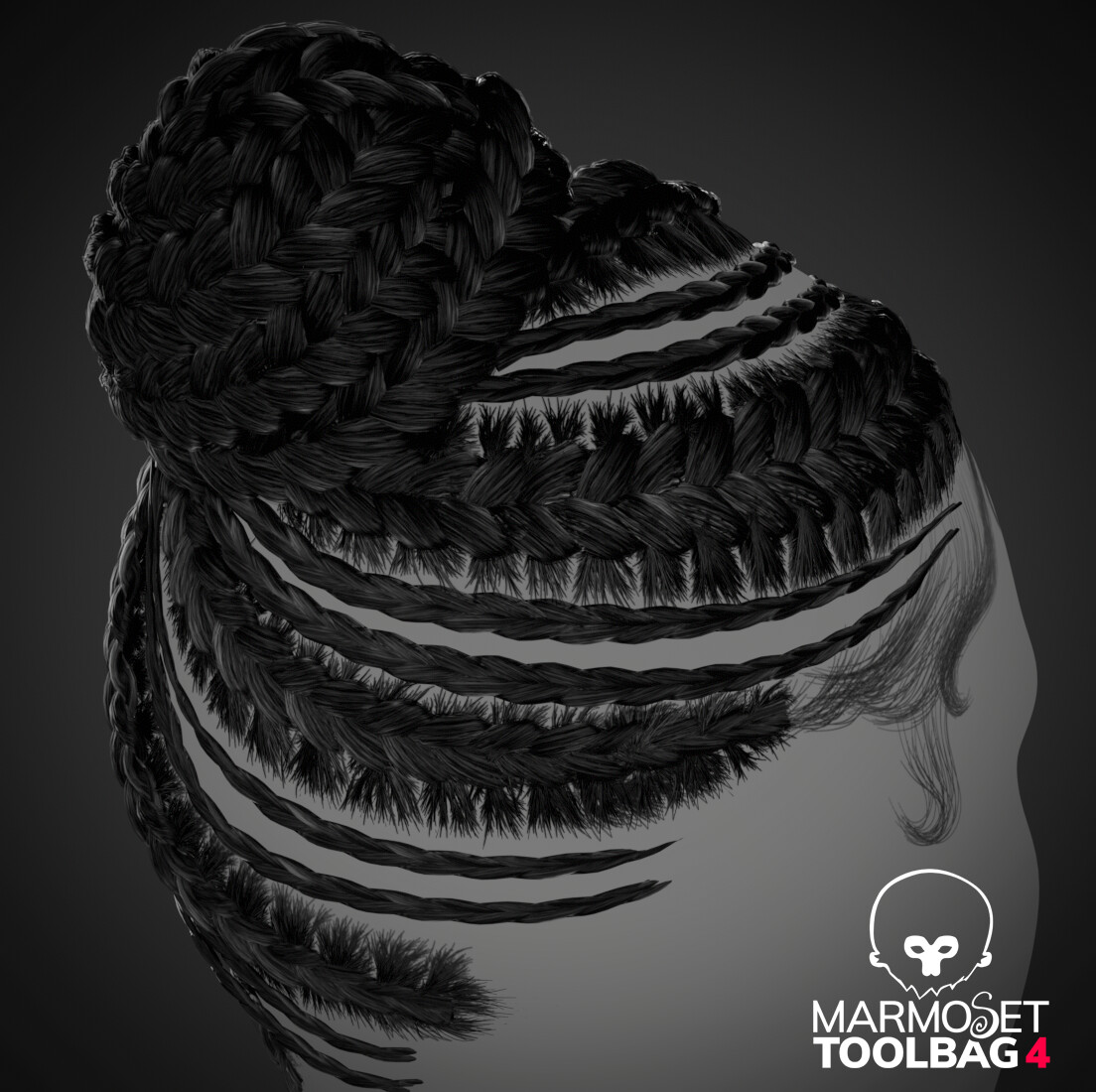 ArtStation - Braided Bun