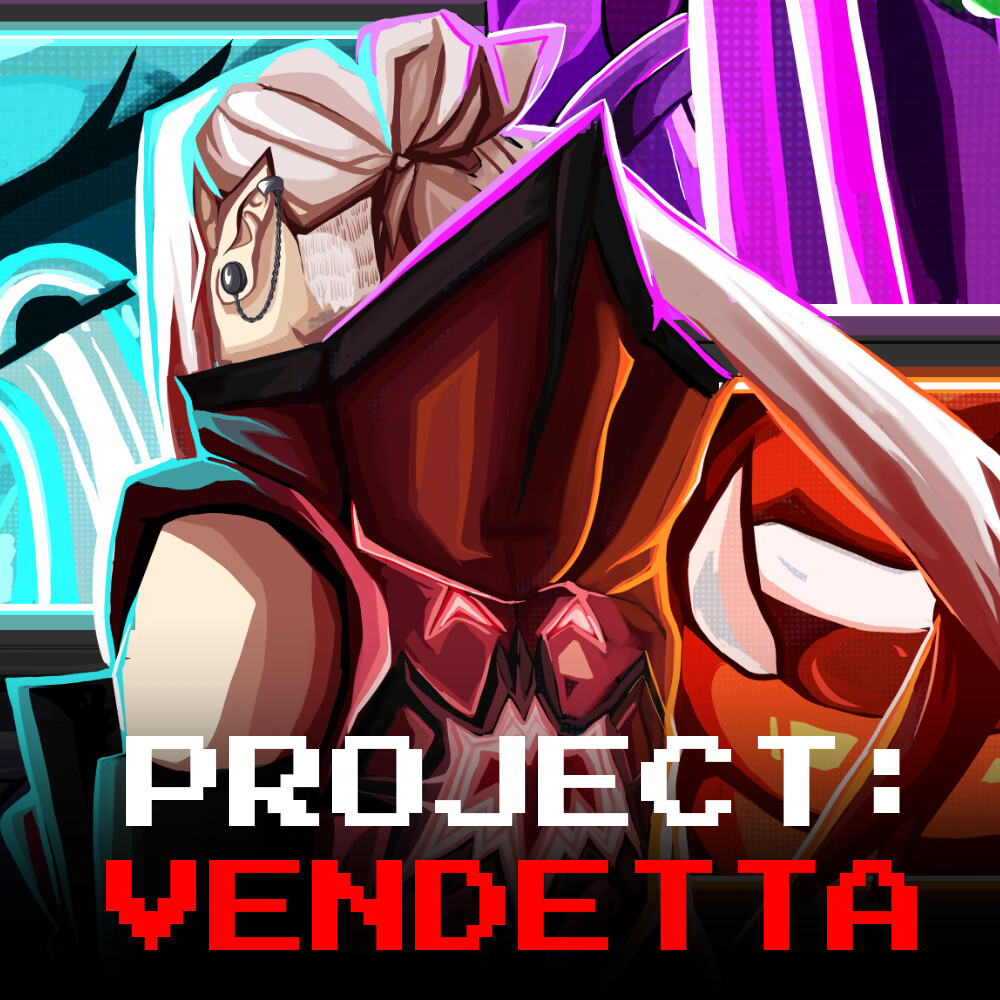ArtStation - PROJECT: VENDETTA - Key Art and Splash Sketches
