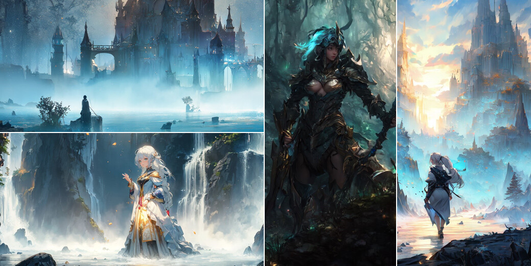 ArtStation - 295 Fantasy Landscape Environments Design Reference and ...