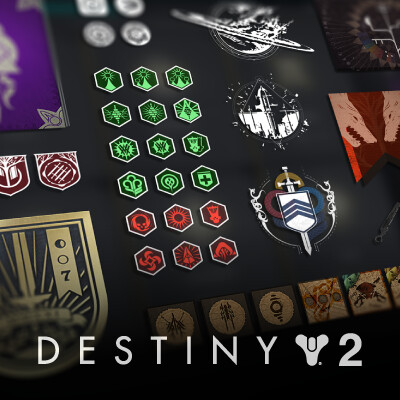 ArtStation - Destiny 2: Icons