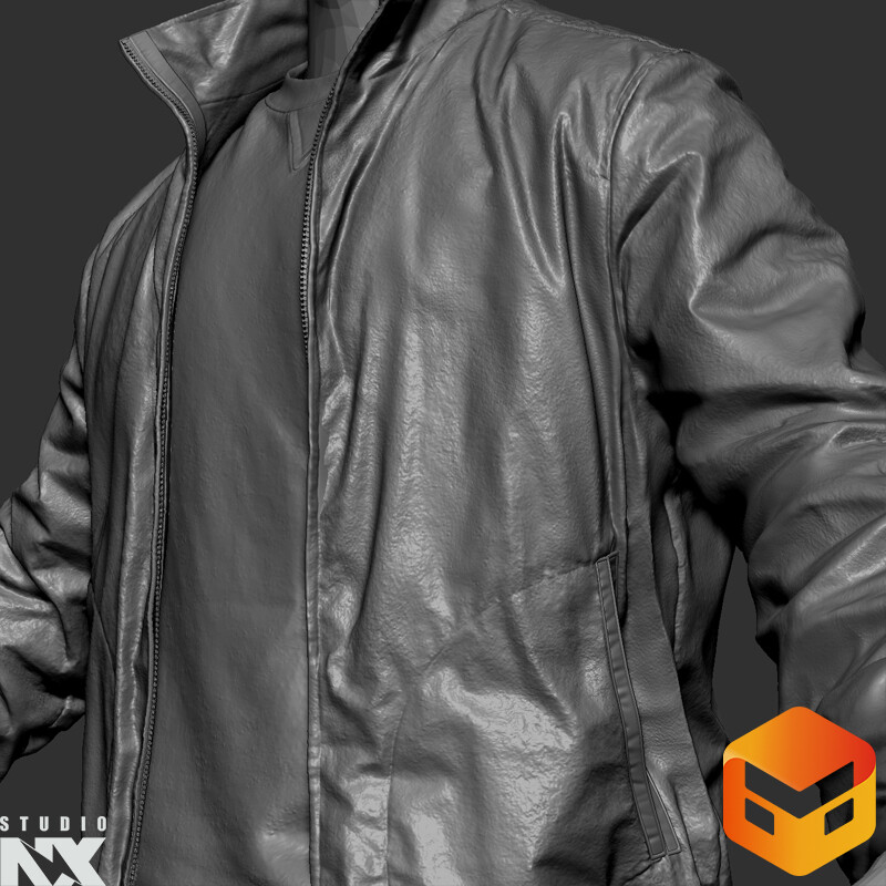ArtStation - Marvelous Designer Sports Jacket
