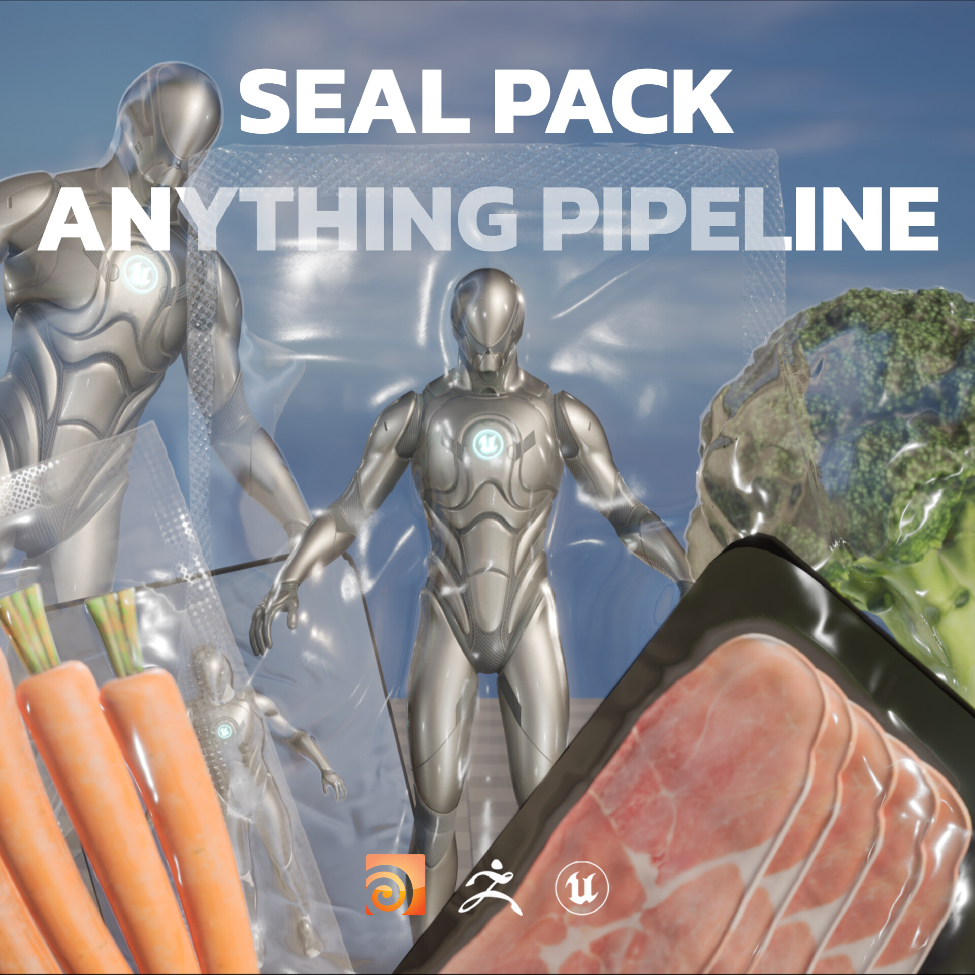 ArtStation - Seal Pack Anything Pipeline