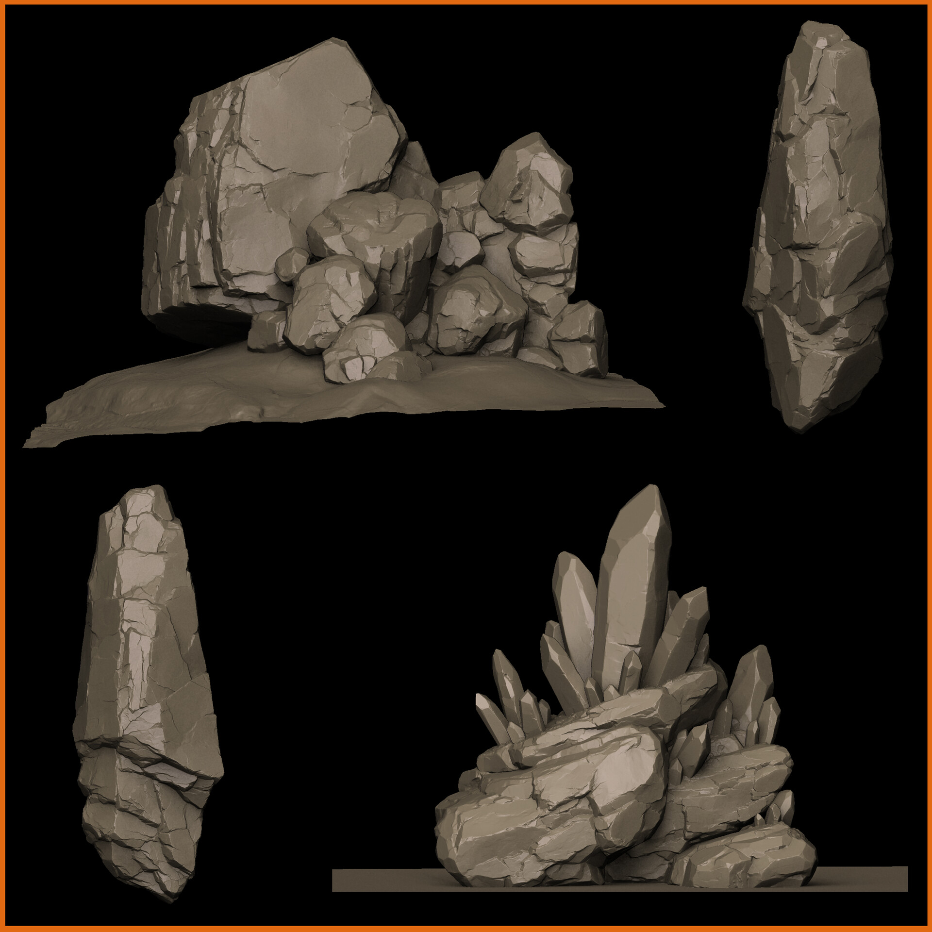 ArtStation - Rock