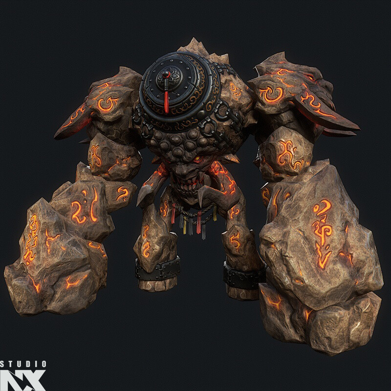 ArtStation - Abyss DevilRockGiant