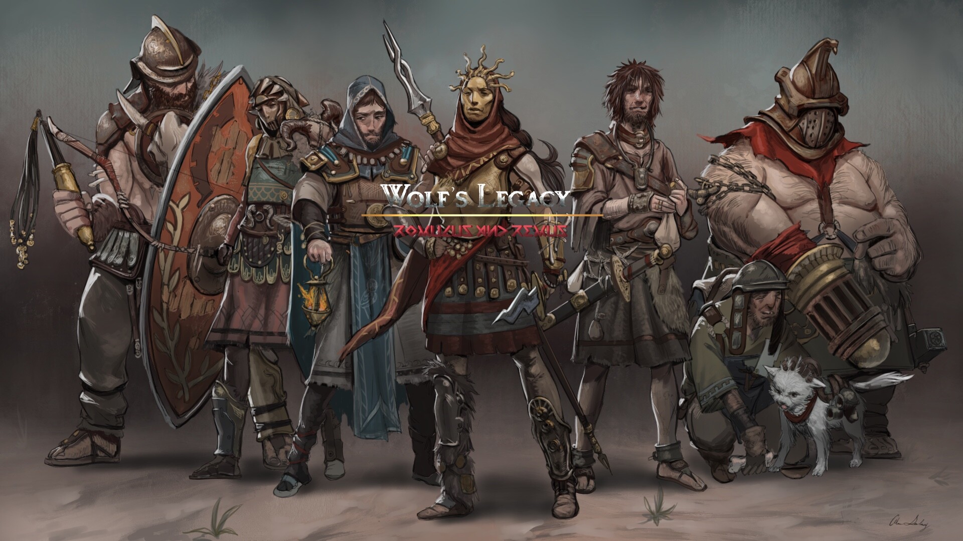 ArtStation - Band of Roman Brigands