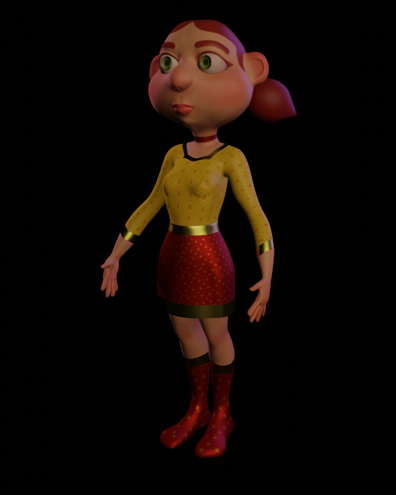ArtStation - 3D Stylized Character
