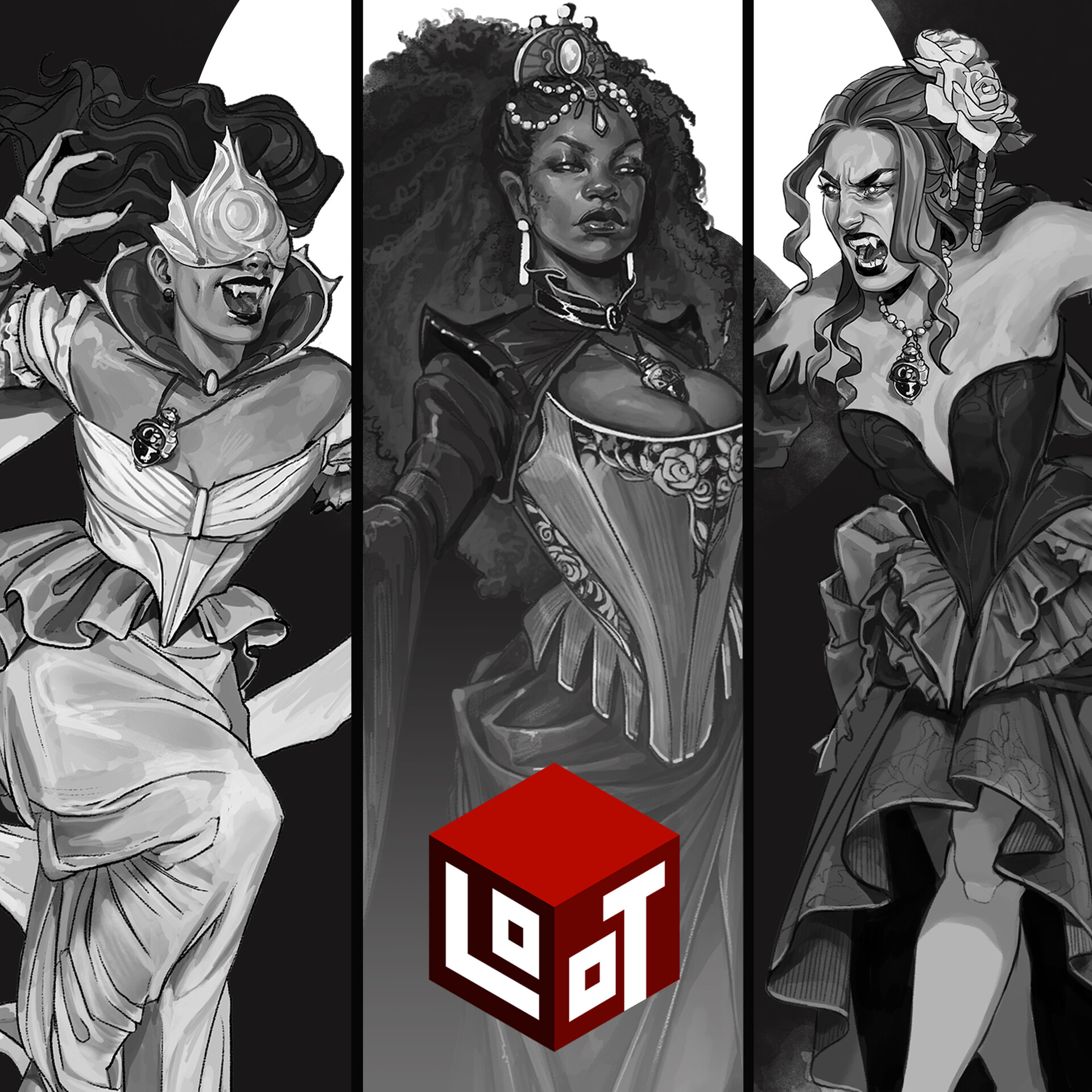 Art of Lua Marques - Scarlet Requiem - LOOT Studios