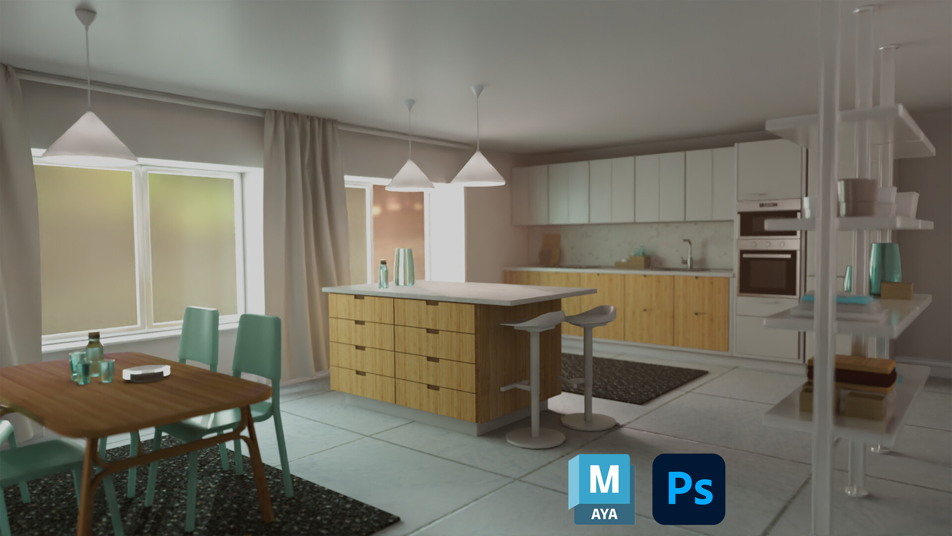 ArtStation - Interior Kitchen