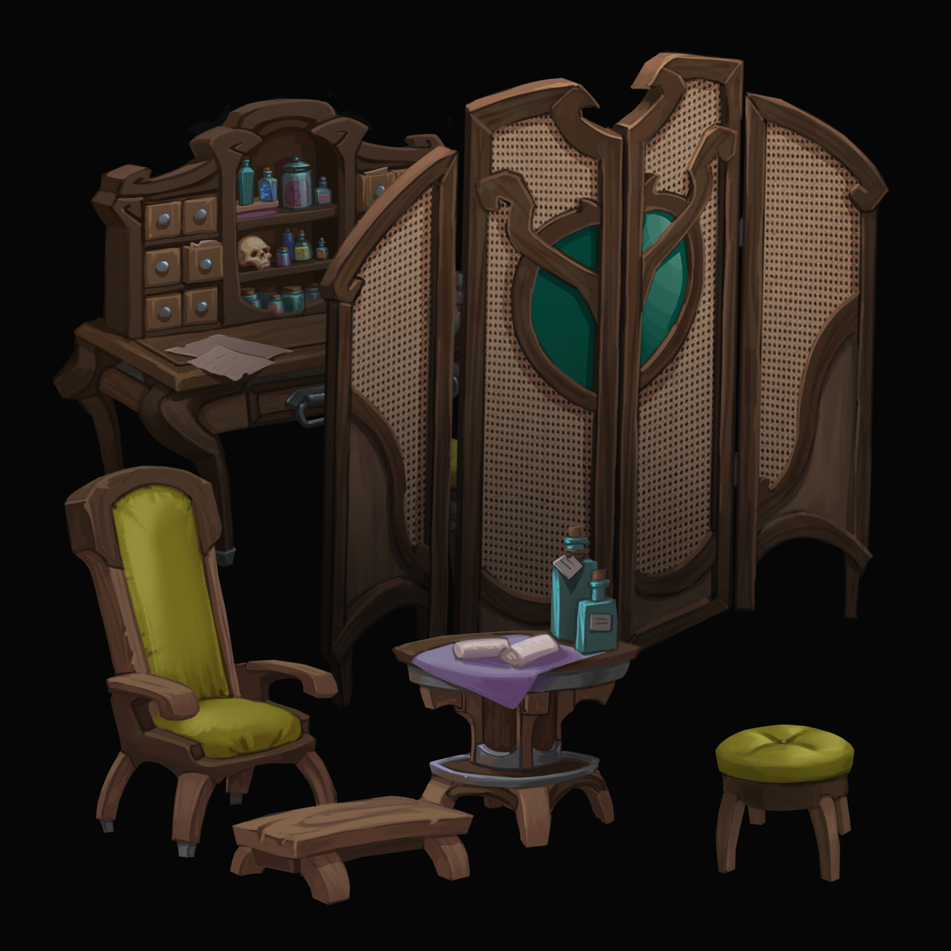 ArtStation - Medical room props