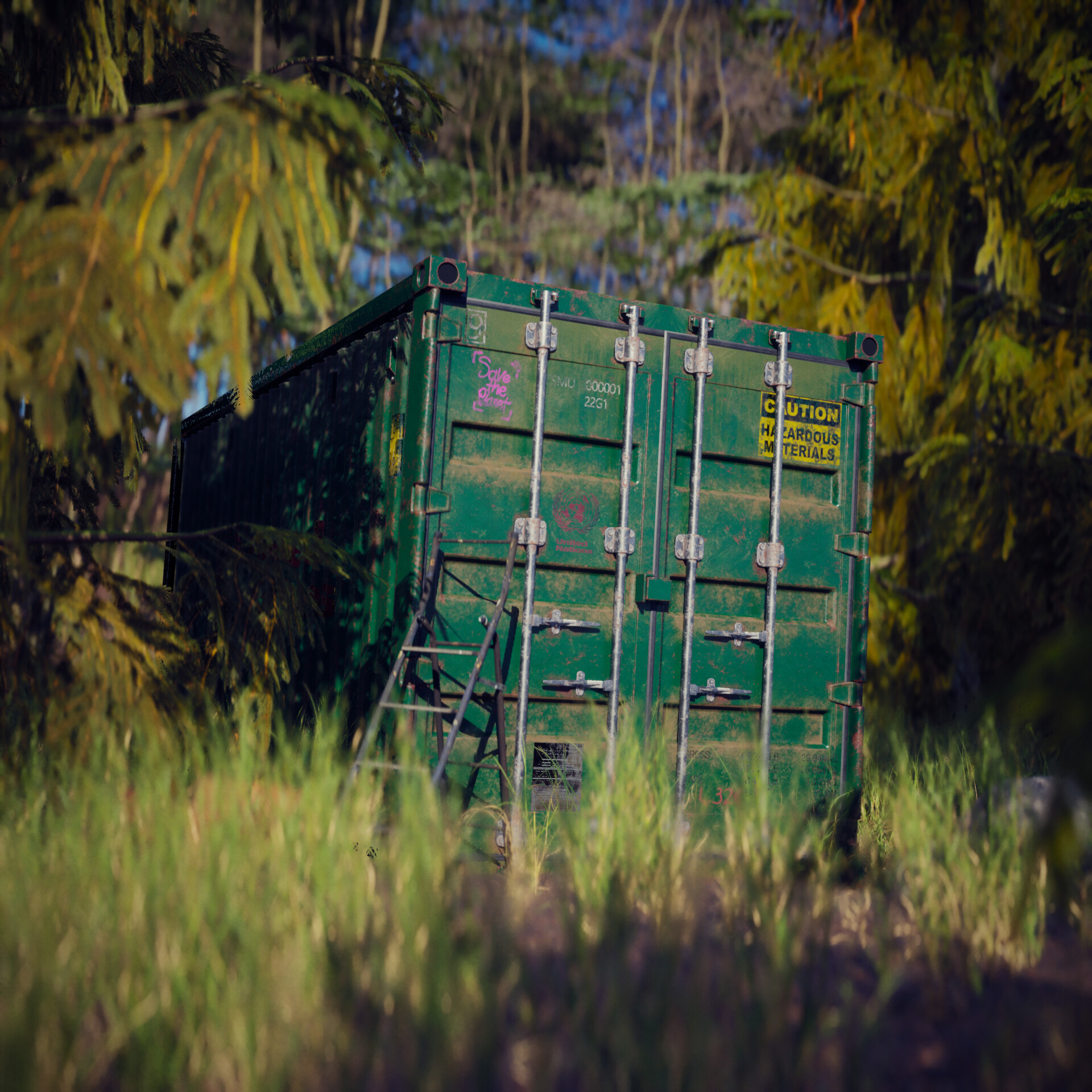 ArtStation - Sea container