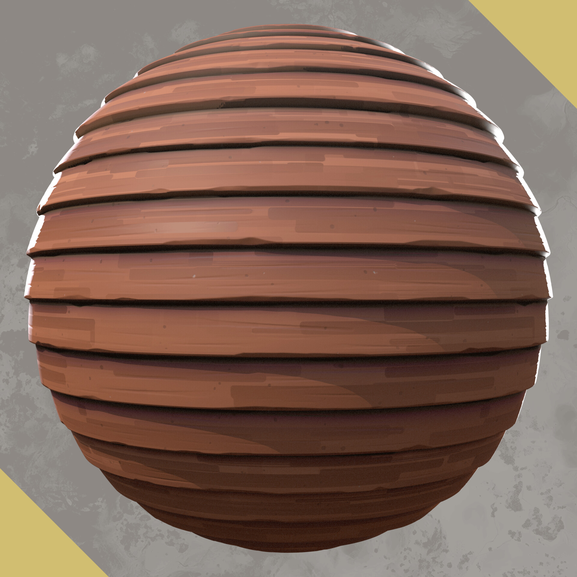 ArtStation - Stylized Wood Practice