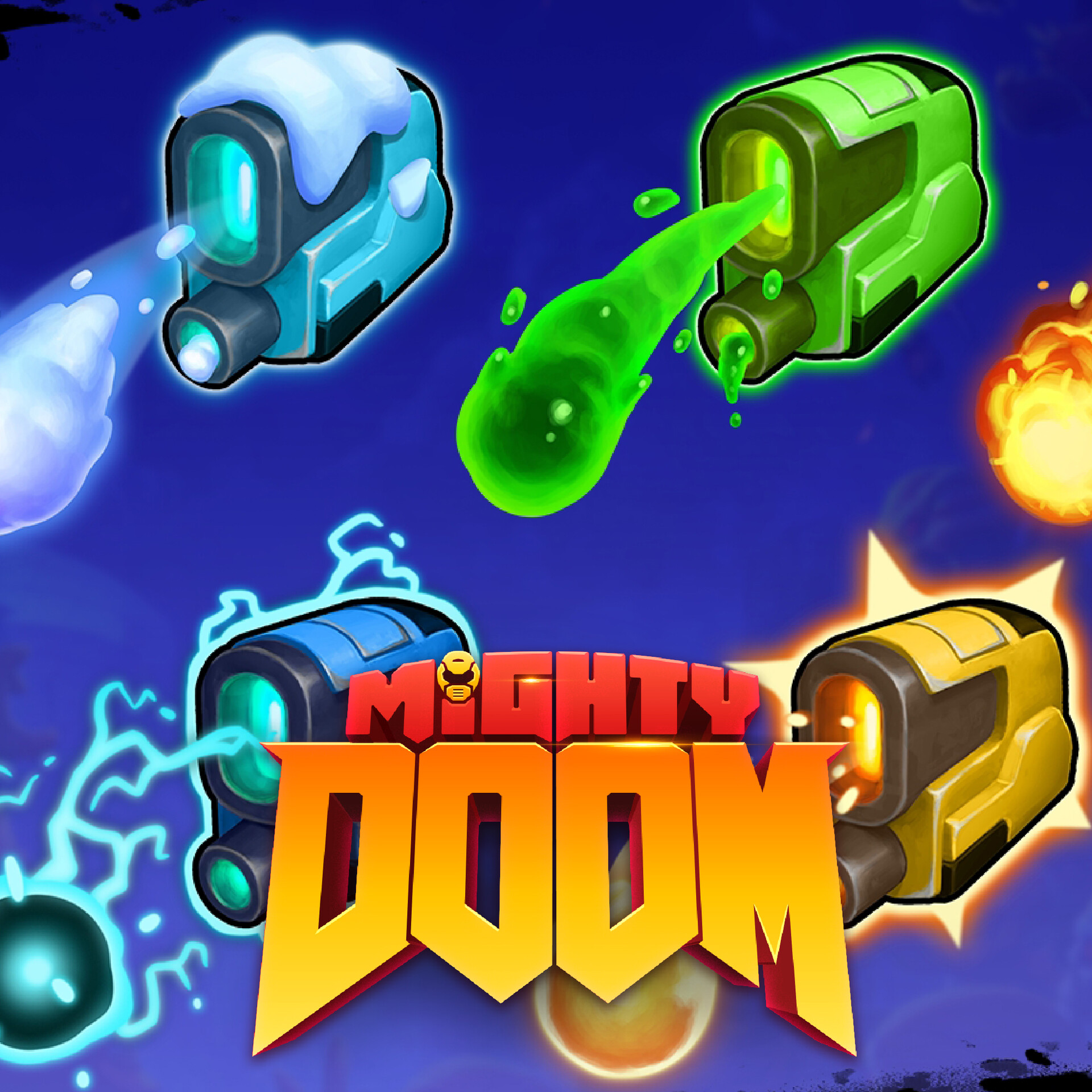 ArtStation - Mighty Doom - Icons