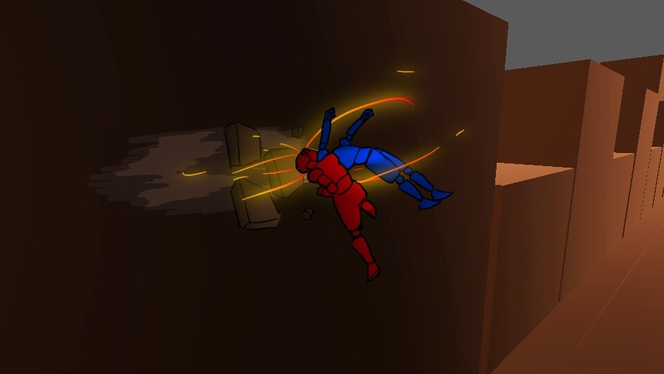 ArtStation - 2D Animation w/ 3D animated background