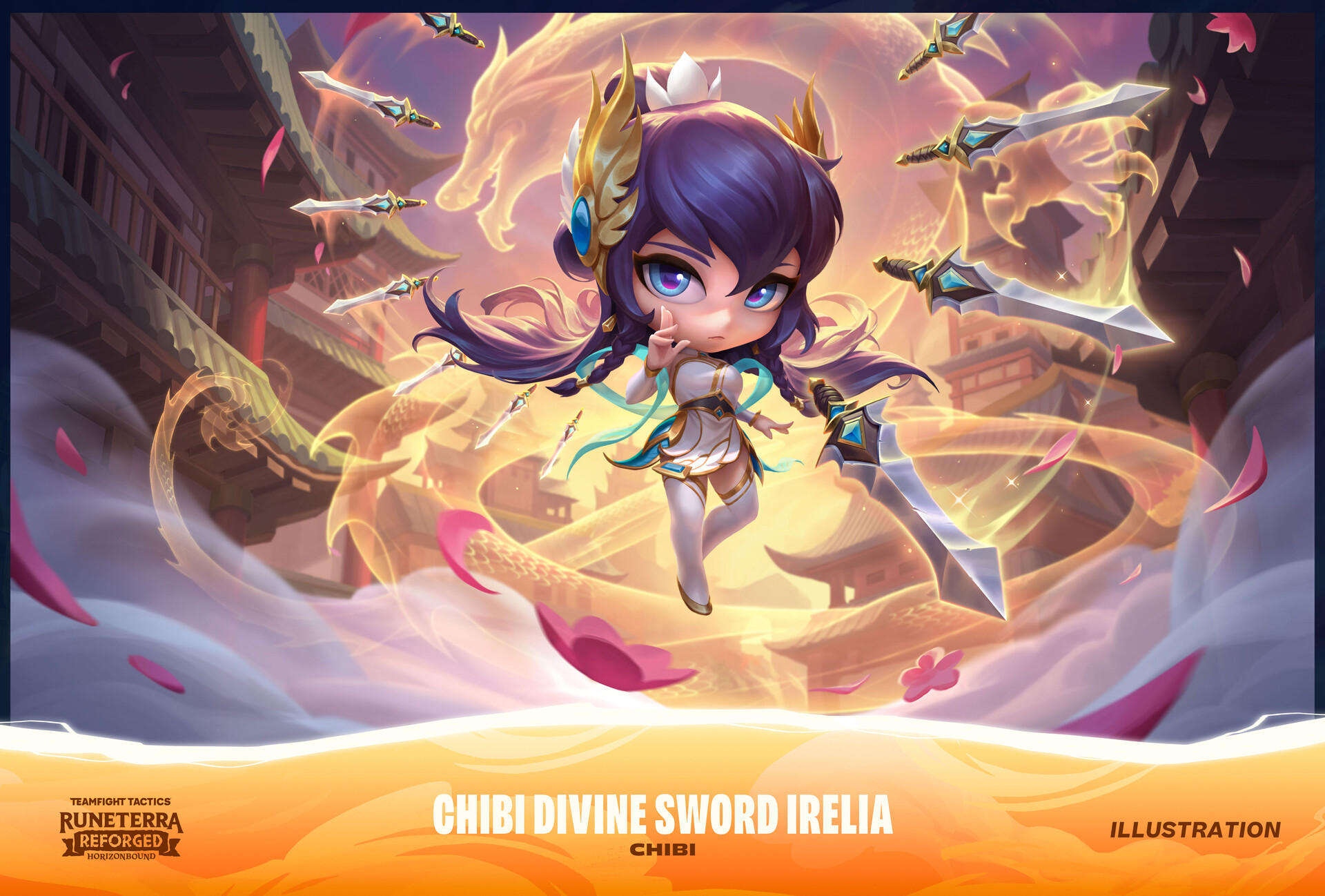 ArtStation - Set9.5_Chibi Divine Sword Irelia_3D
