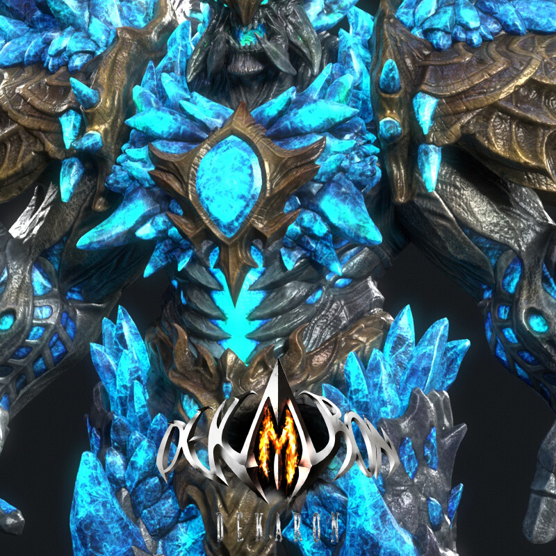 ArtStation - Dekaron Crystal Demon