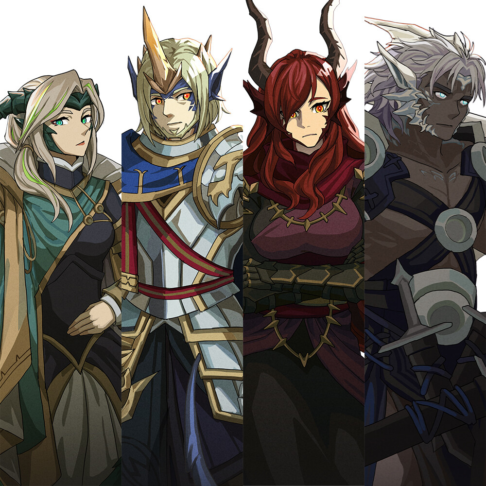 ArtStation - Half-Dragon