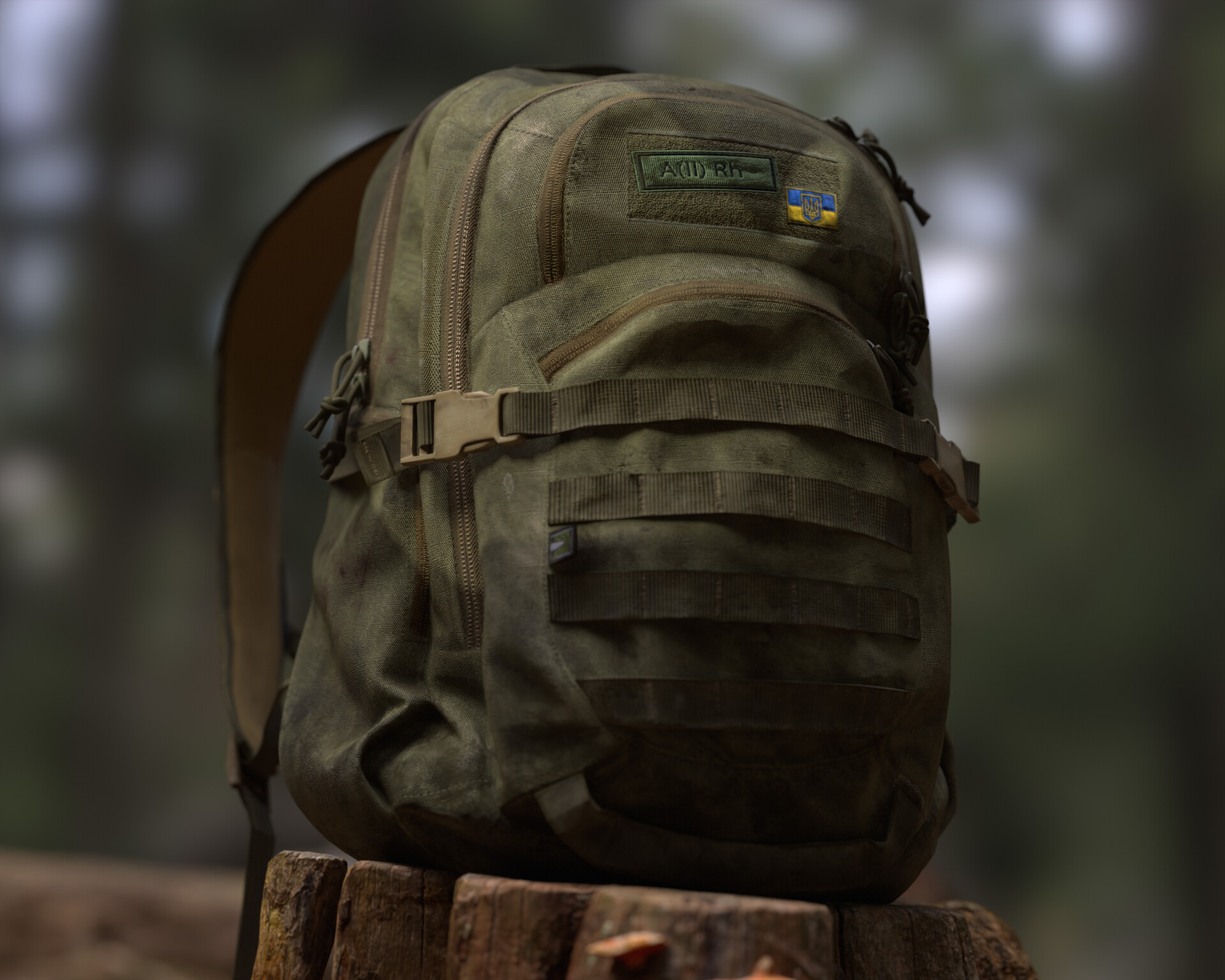 ArtStation - Military Backpack