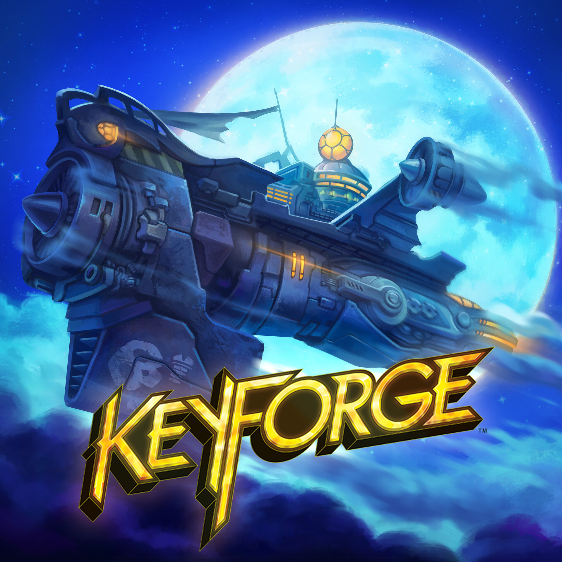 ArtStation - Keyforge - Cloudburst Command