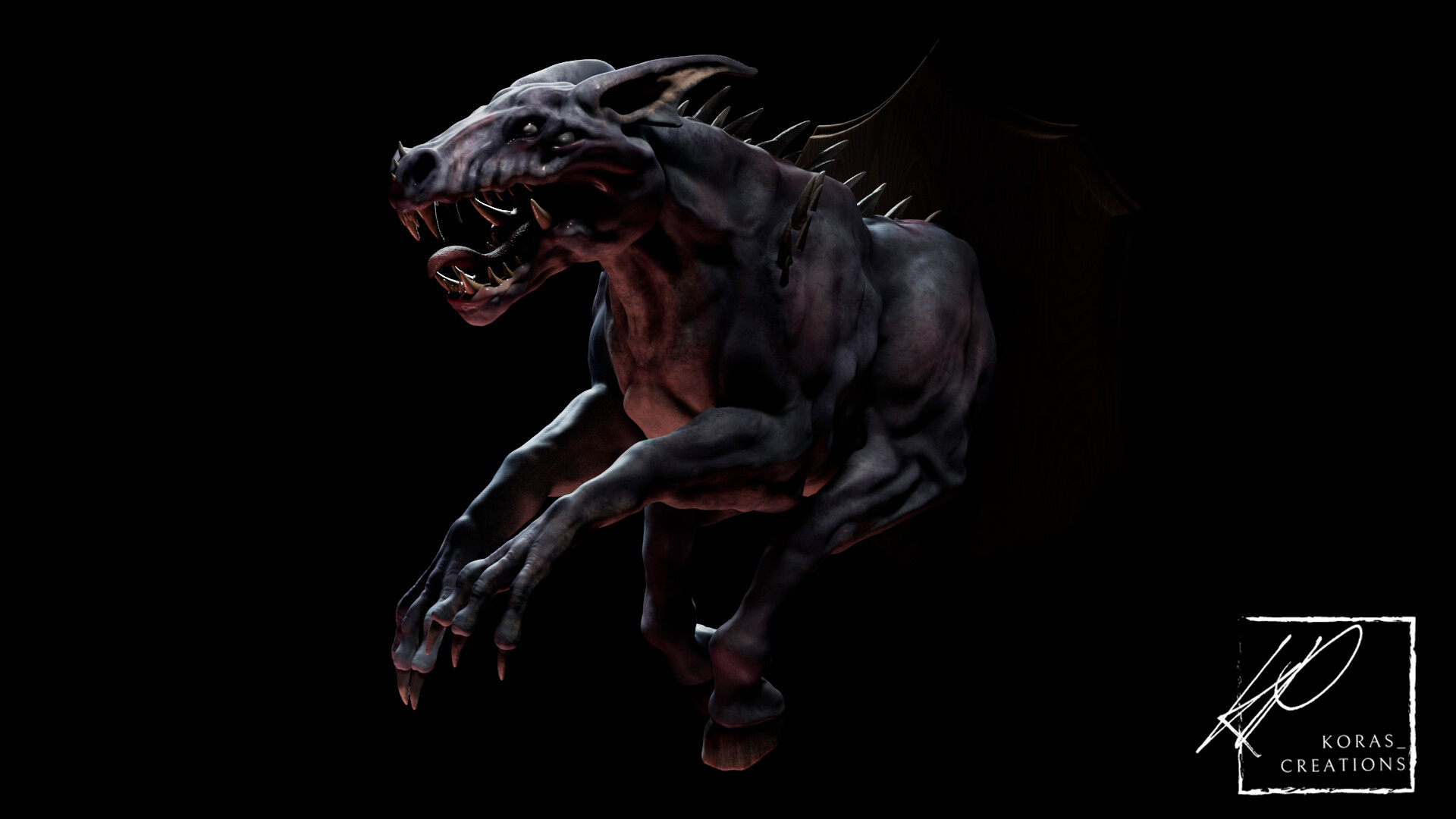 ArtStation - Final Year VFX project - Creature Hybrid