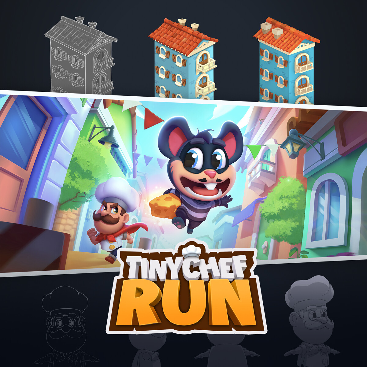 ArtStation - Tiny Chef Run | Game Art