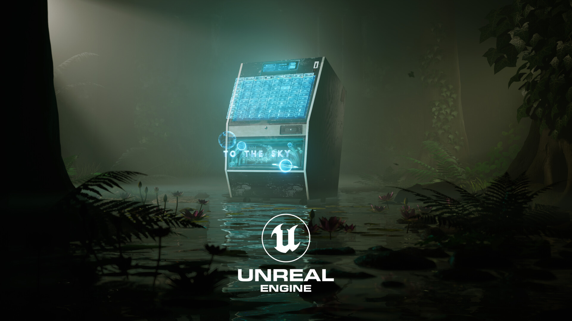 ArtStation - Retro-Futuristic Jukebox