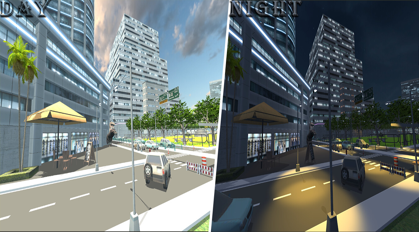 ArtStation - Unity3d Simulation City