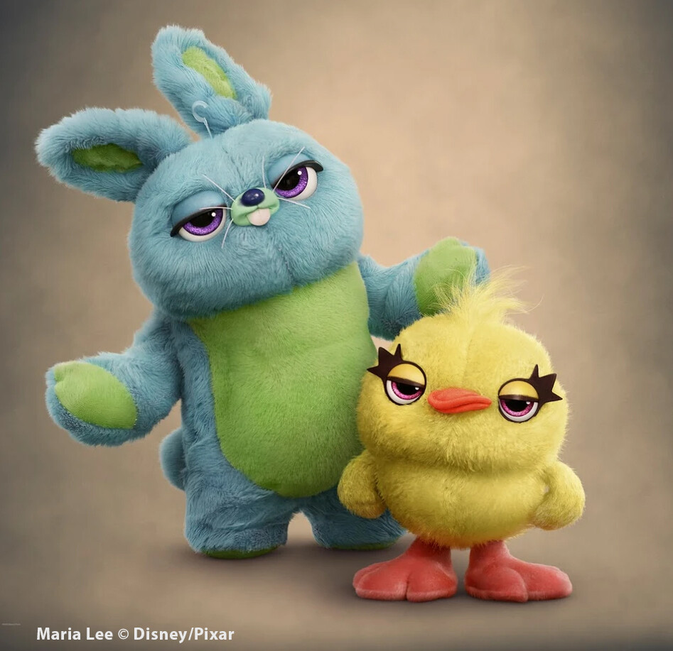 ArtStation - Ducky and Bunny shading packet