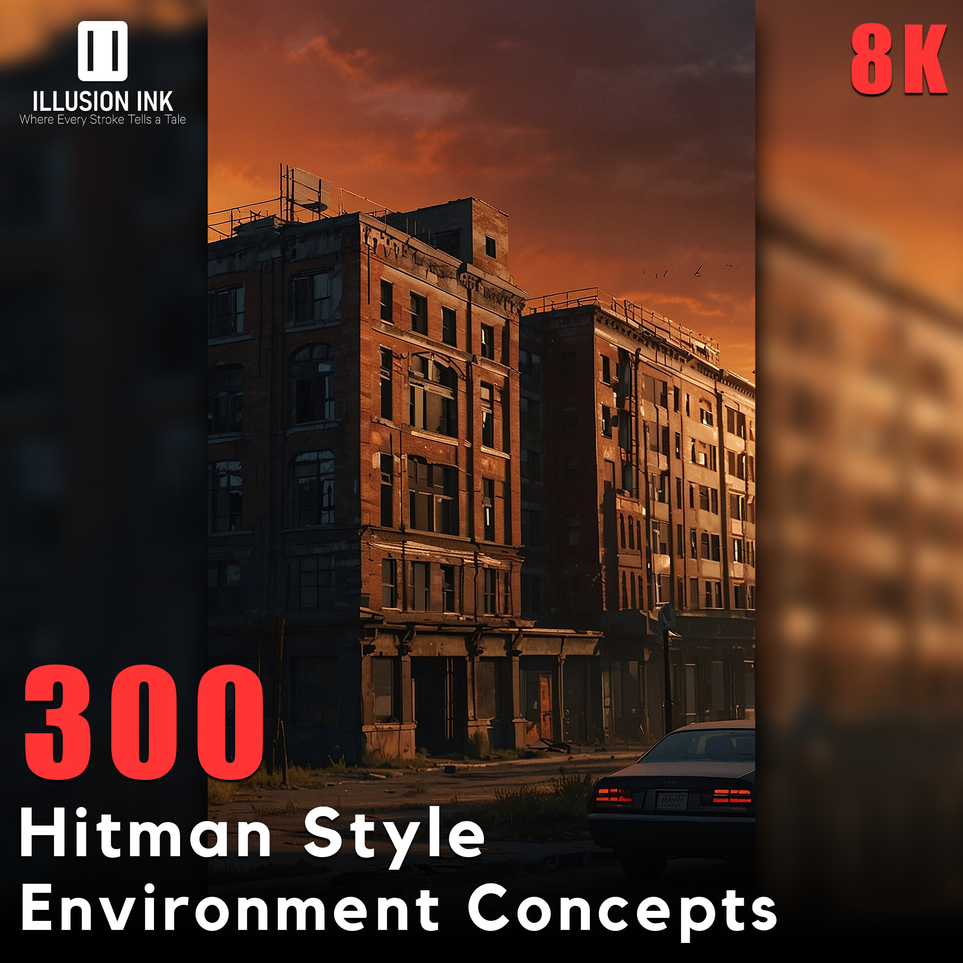 ArtStation - 300 Hitman Style Environment | 8K