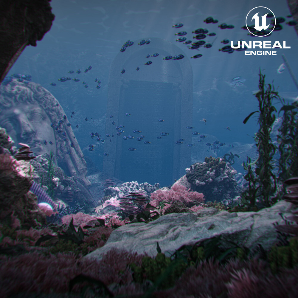 ArtStation - Underwater wreck - Unreal Engine 5.0