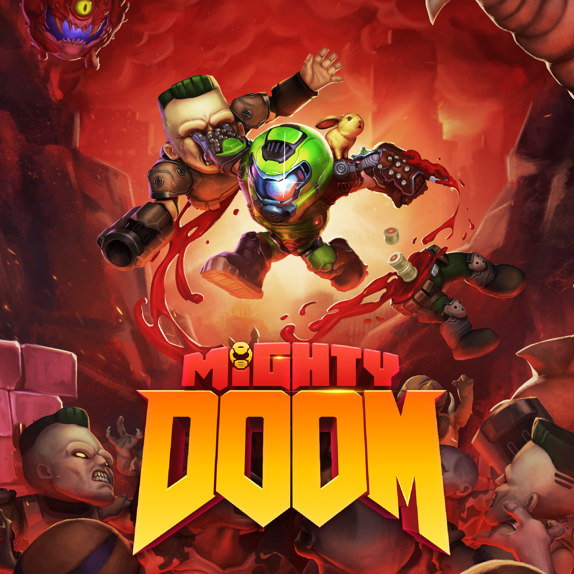 ArtStation - Mighty Doom - Key Art