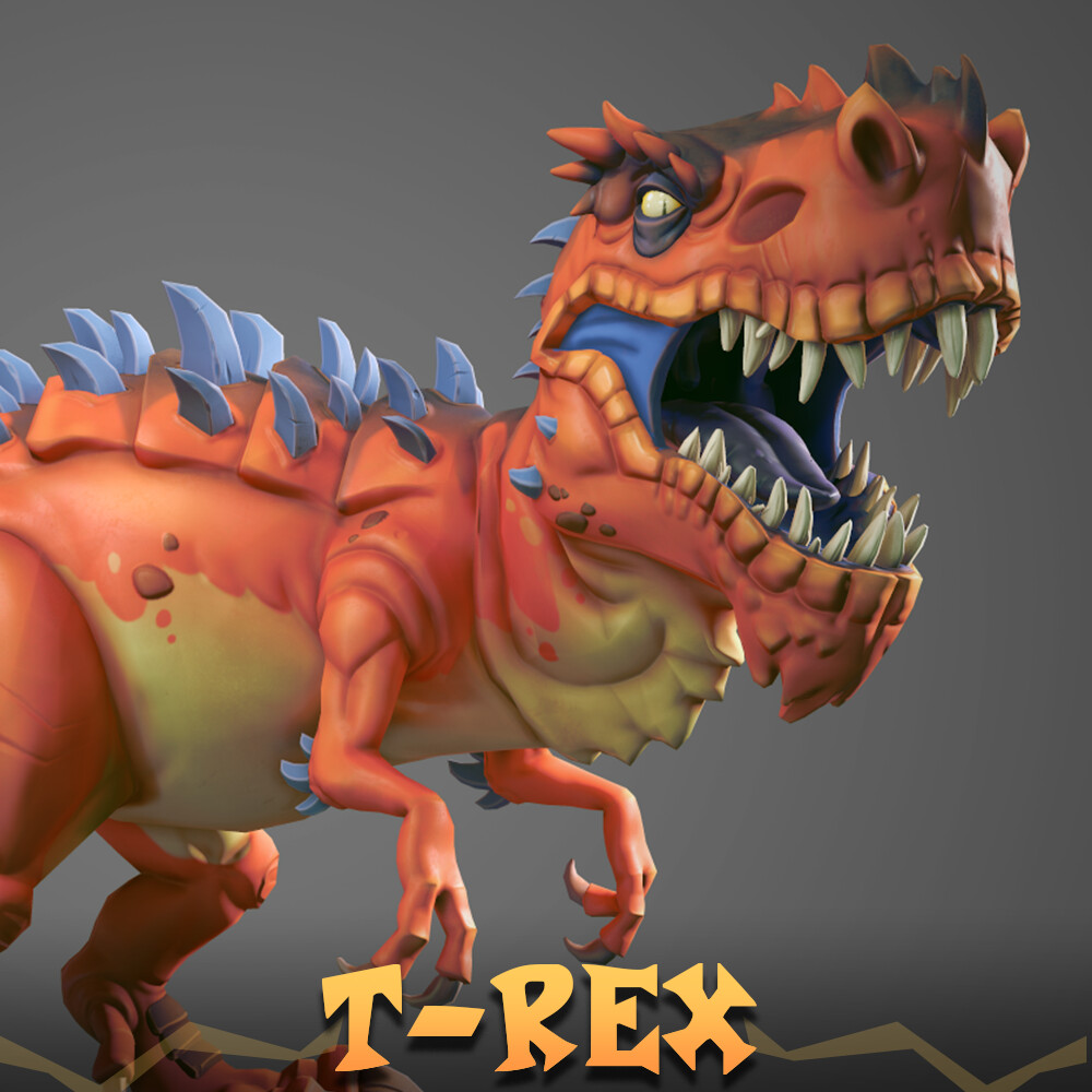 ArtStation - T-Rex (concept by Nicola Savioli)
