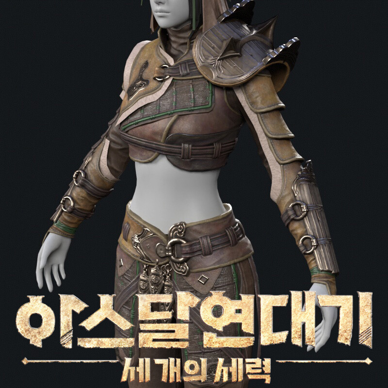 ArtStation - Arthdal Chronicle Female Costume 5
