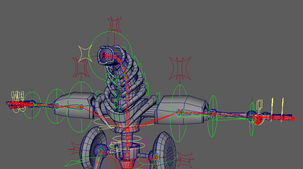 ArtStation - Rigging Showcase - Uni Project