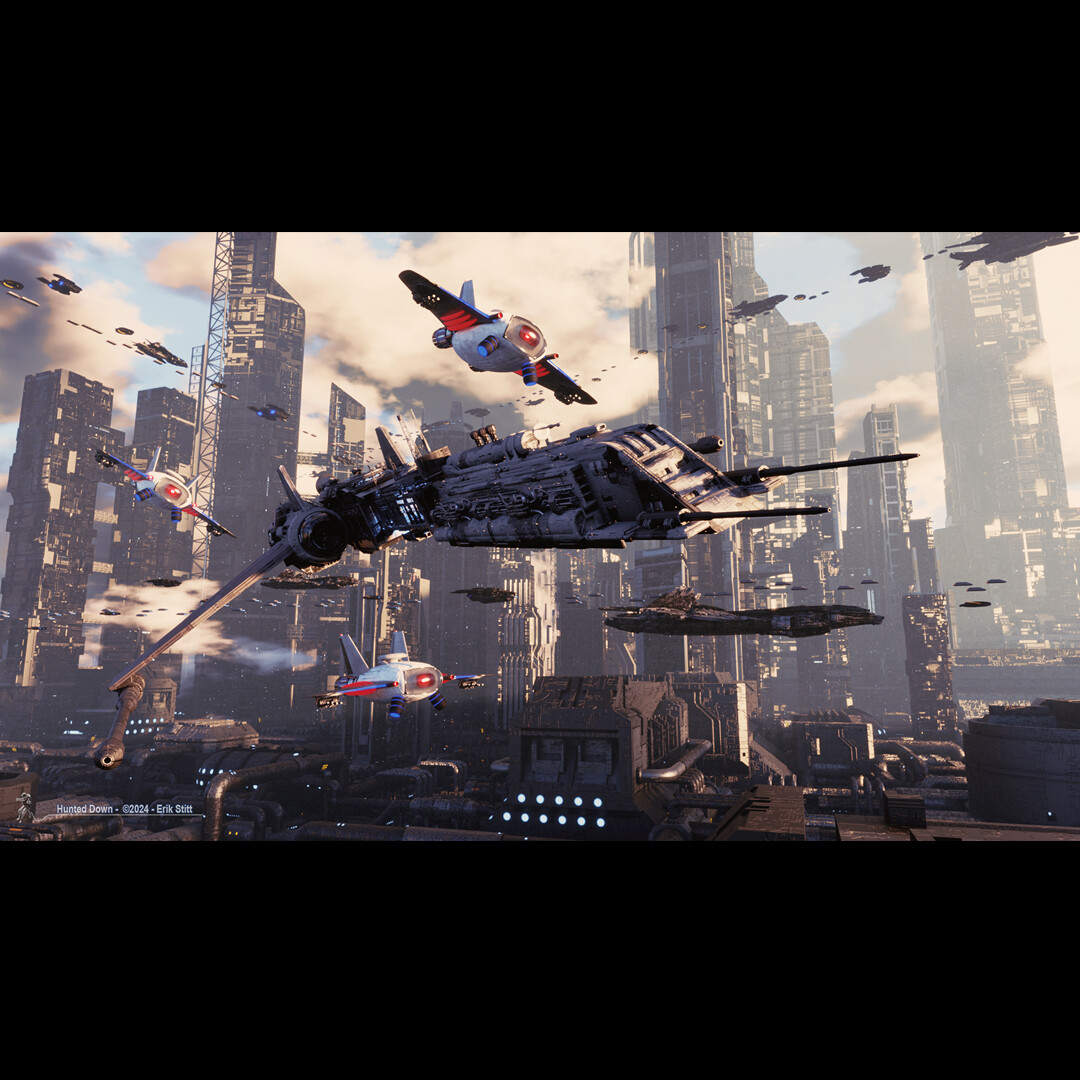 ArtStation - Hunted Down