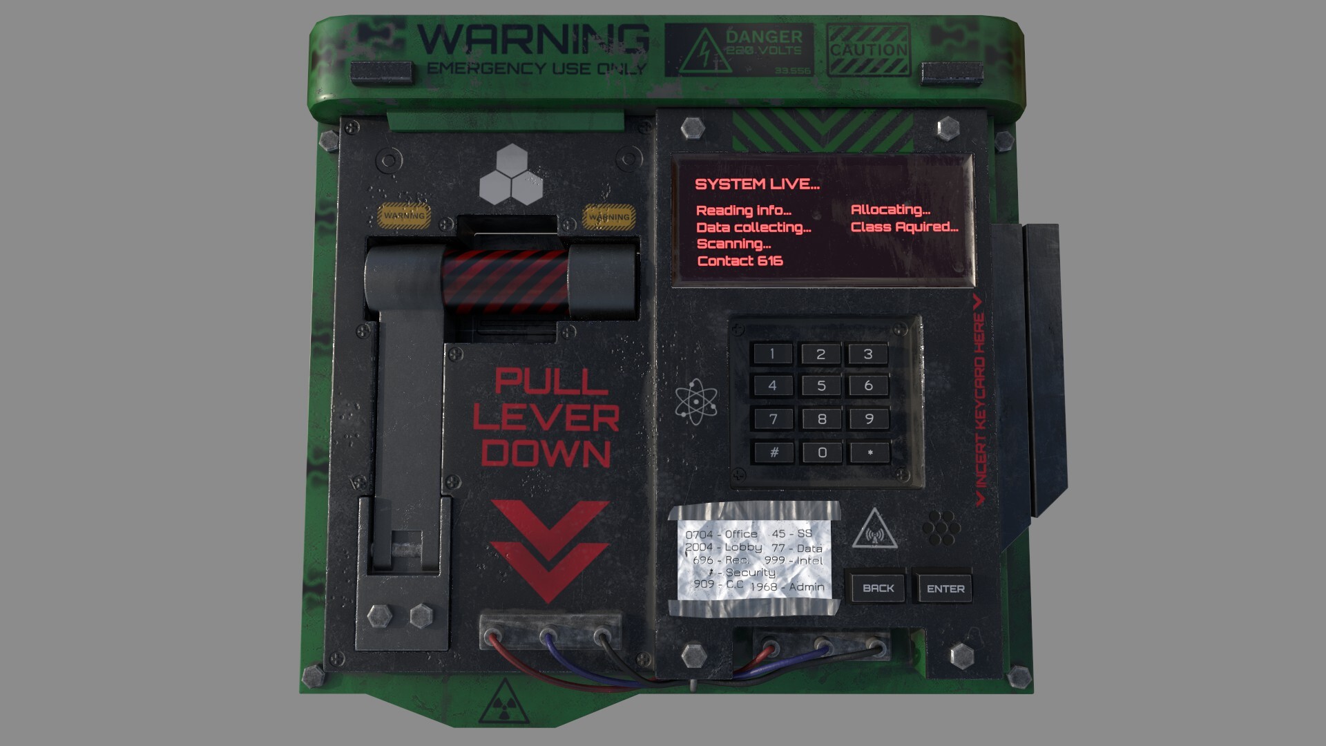ArtStation - 3D CONTROL PANEL