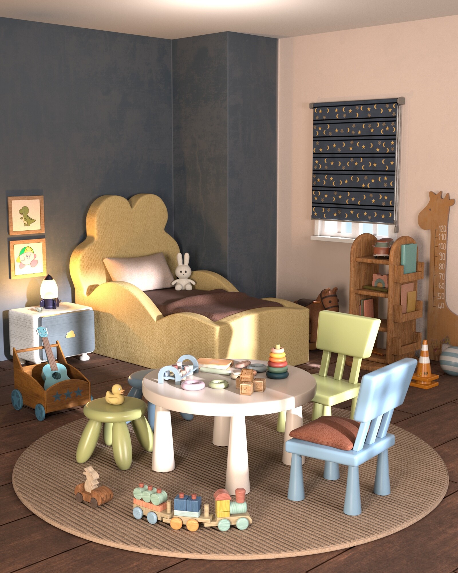 ArtStation - Internship Project: A Kids' Room