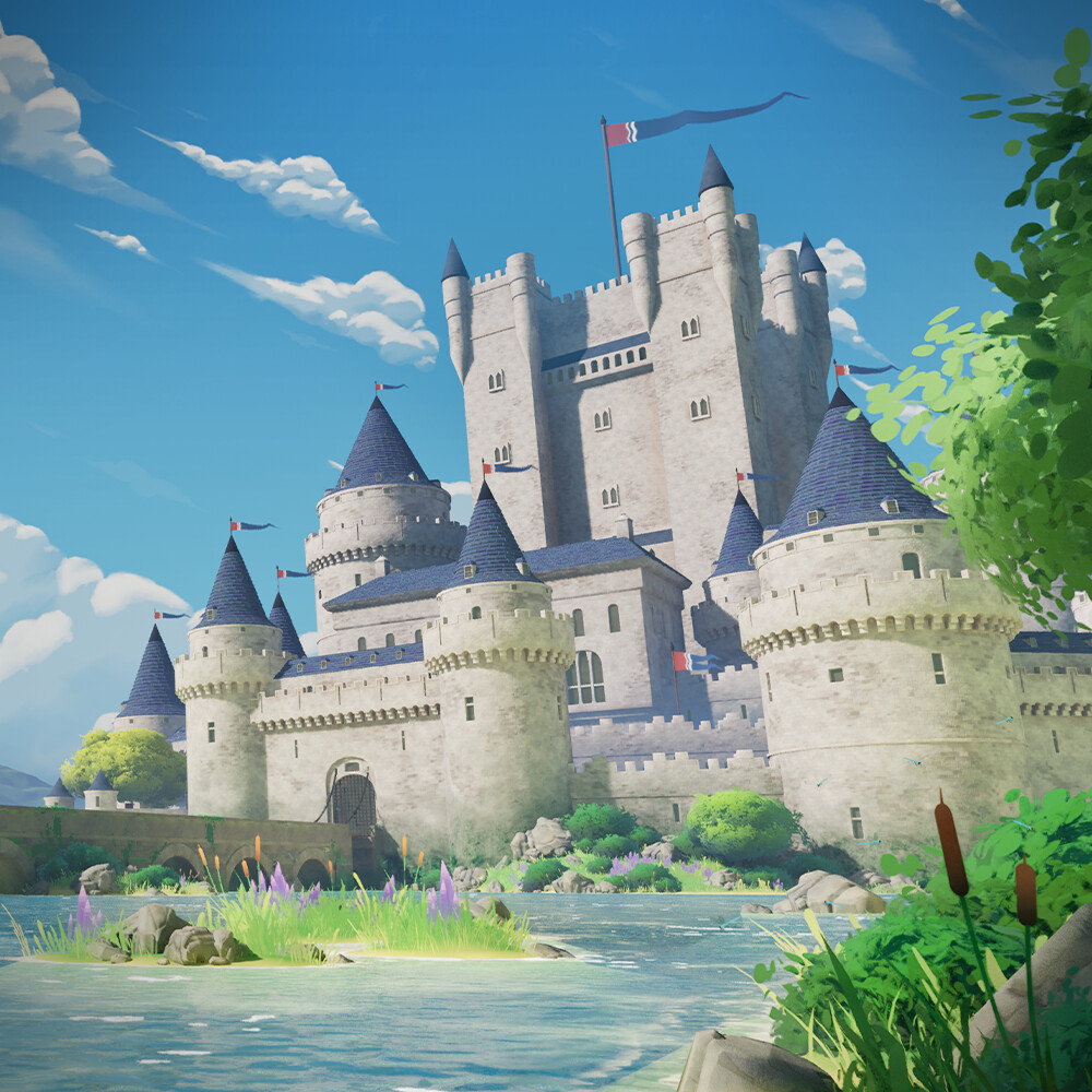 ArtStation - Riverrun Castle
