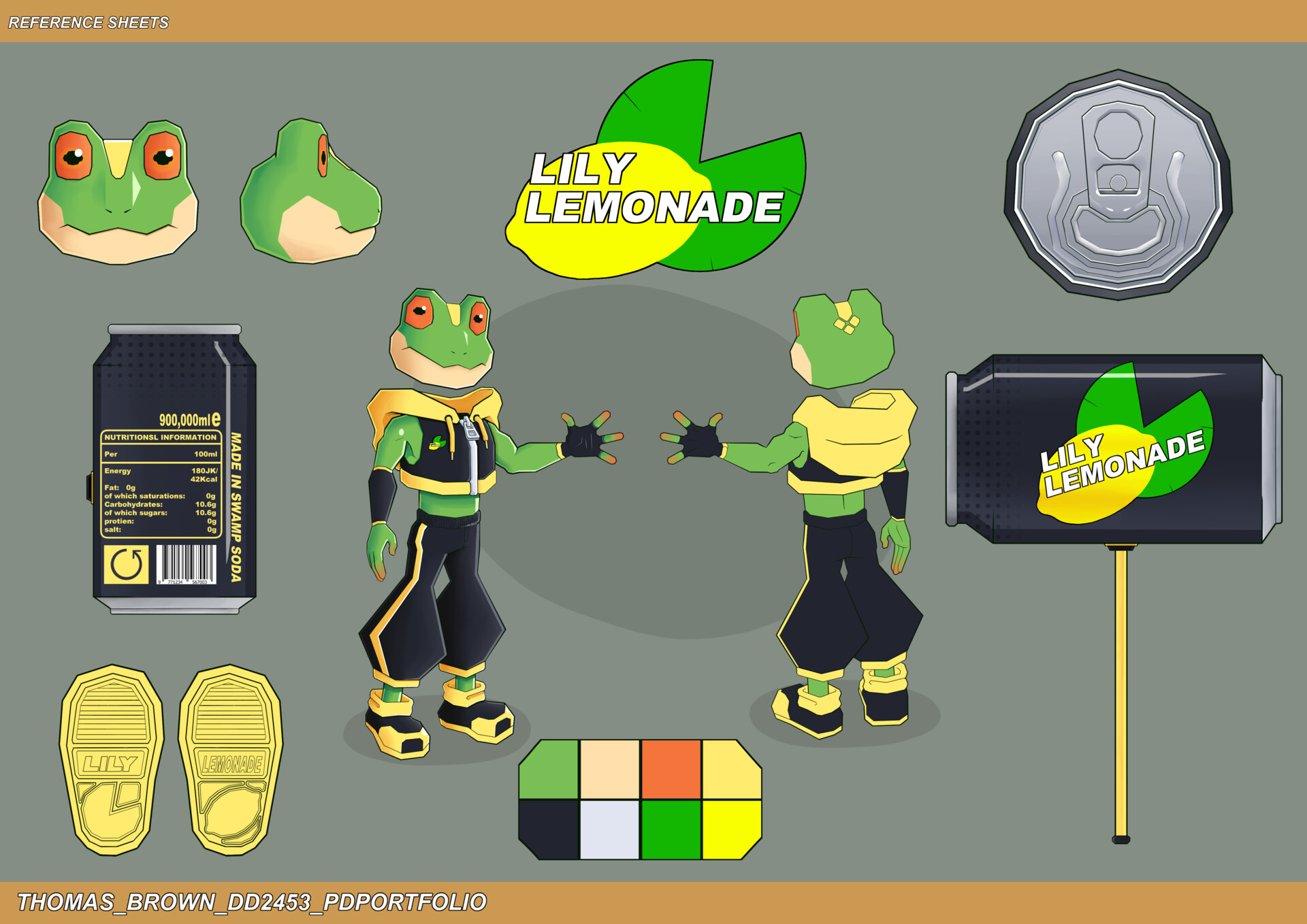 ArtStation - Food Fighters character concept art.