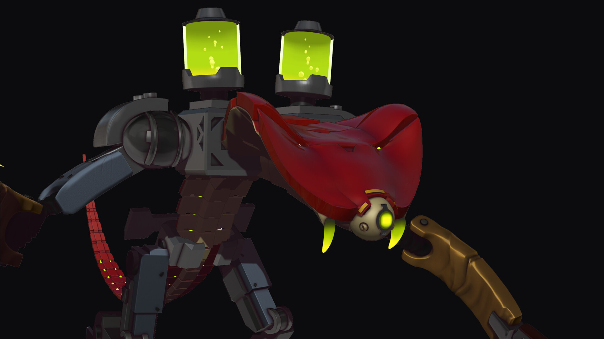 ArtStation - Venomous Robot Snake